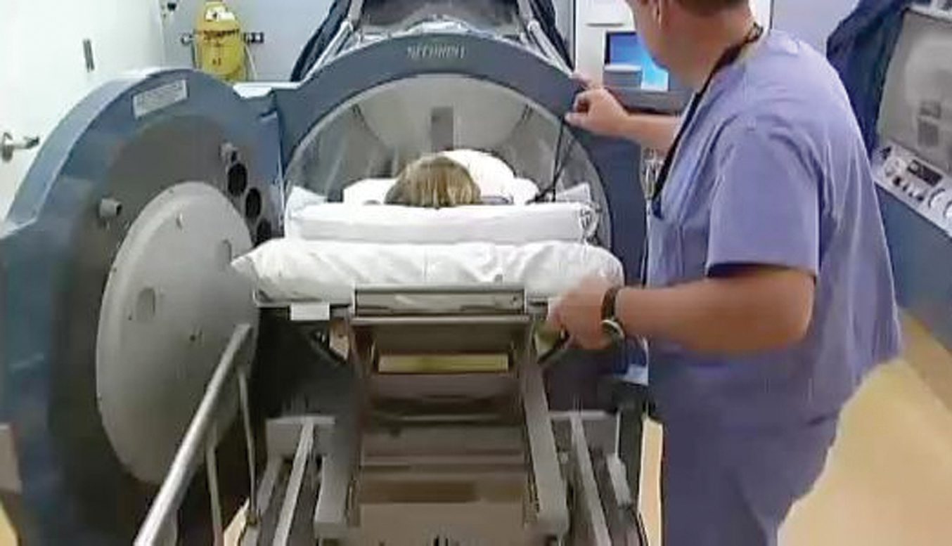 HYPERBARIC OXYGEN TREATMENTS ASSIST WITH THE HEALING OF CHRONIC WOUNDS ...